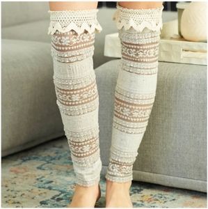 Ryu/Areve | Accessories | Ryuareve Crochet Leg Lace Warmer Over The ...